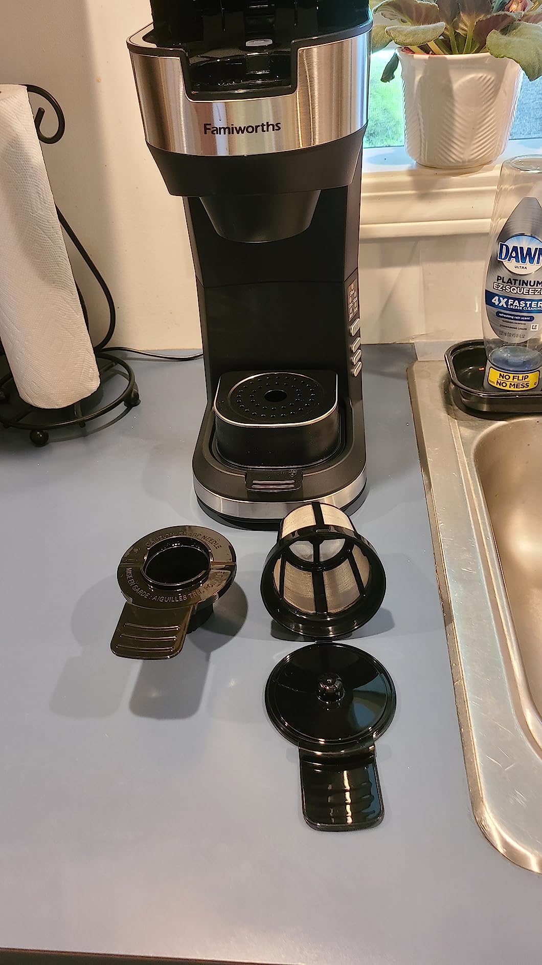 $9/mo - Finance Famiworths Mini Coffee Maker Single Serve, Instant ...