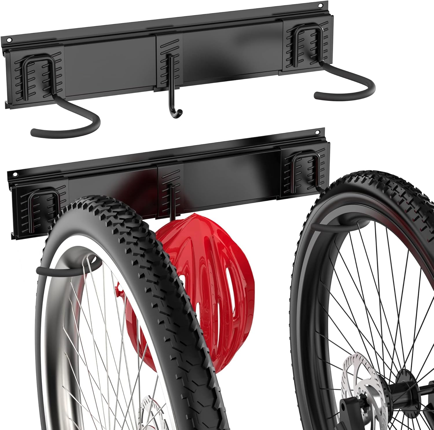 Amazon.com: Ultrawall Bike Rack, Garage Bike Rack Wall Mount for 2 ...