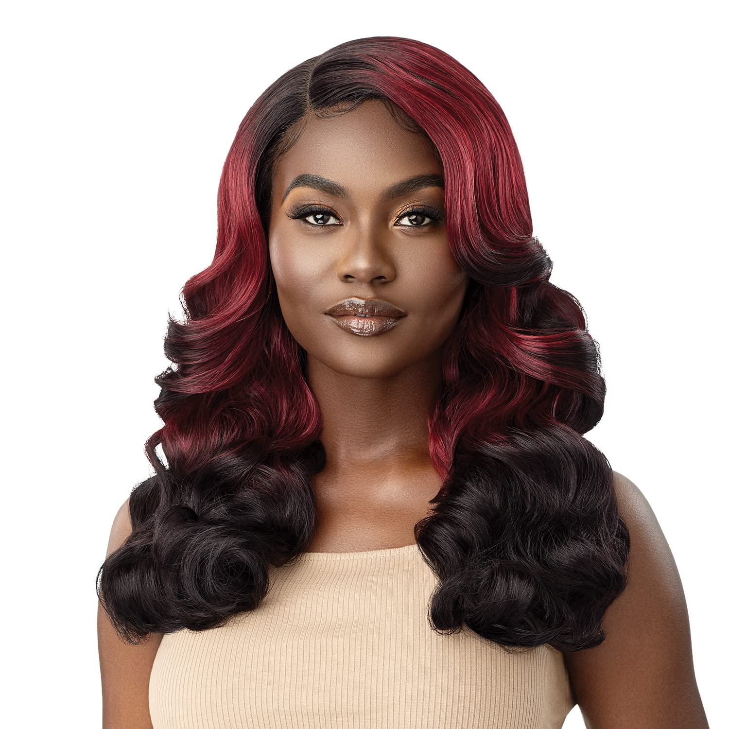 Amazon.com : Outre HD Lace Front Wig Color Bomb KAYLEEN (1), 1.0 Count ...