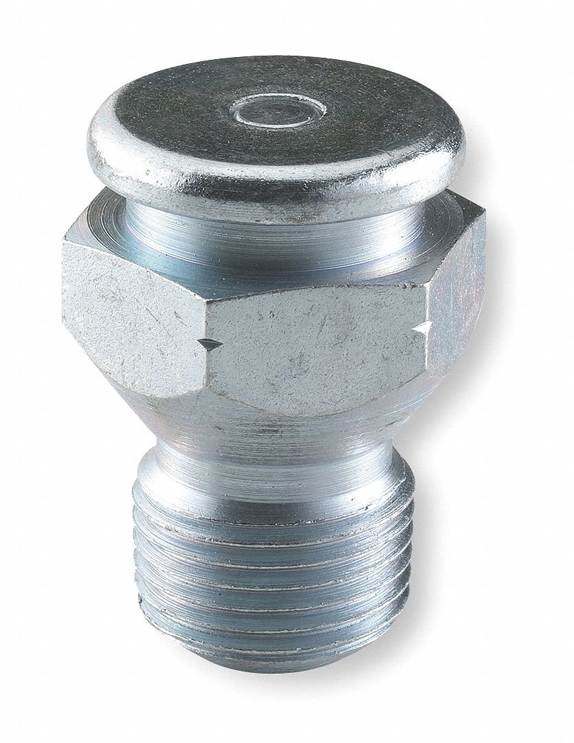 Amazon.com: Grease Fitting, Button, 1/8-27, PK10 : Automotive