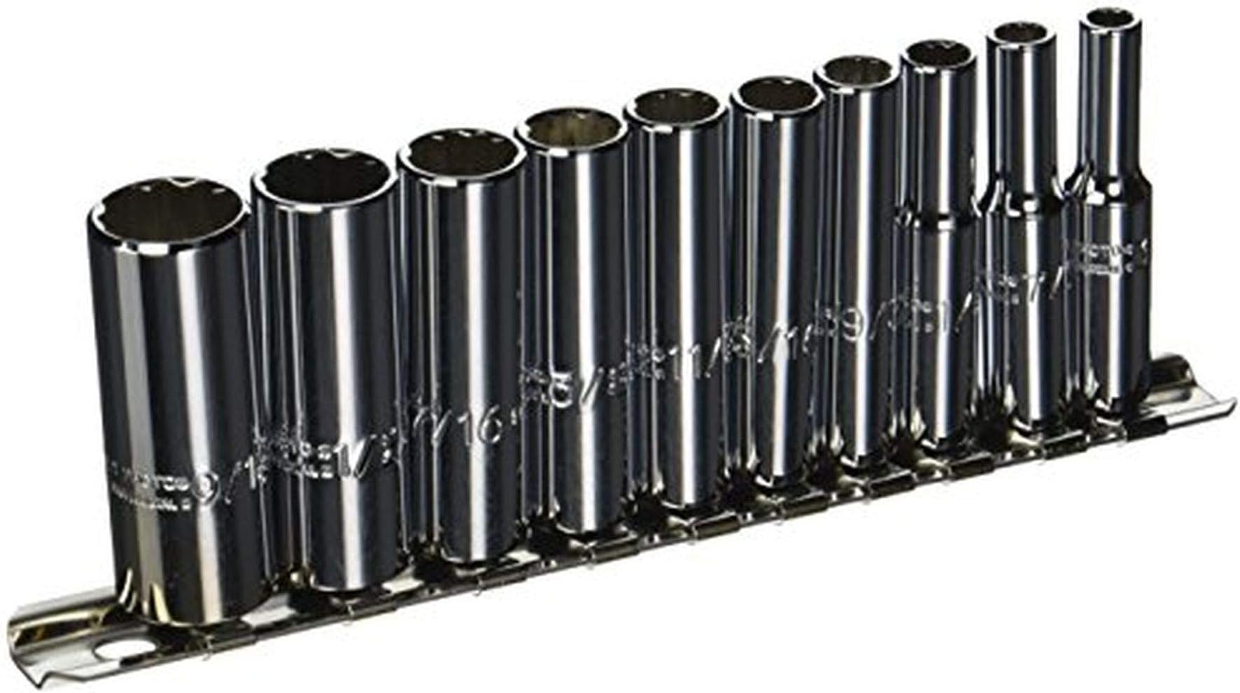 Amazon.com: Stanley Proto J47100 10 Piece 12 Point 1/4" Drive Deep ...