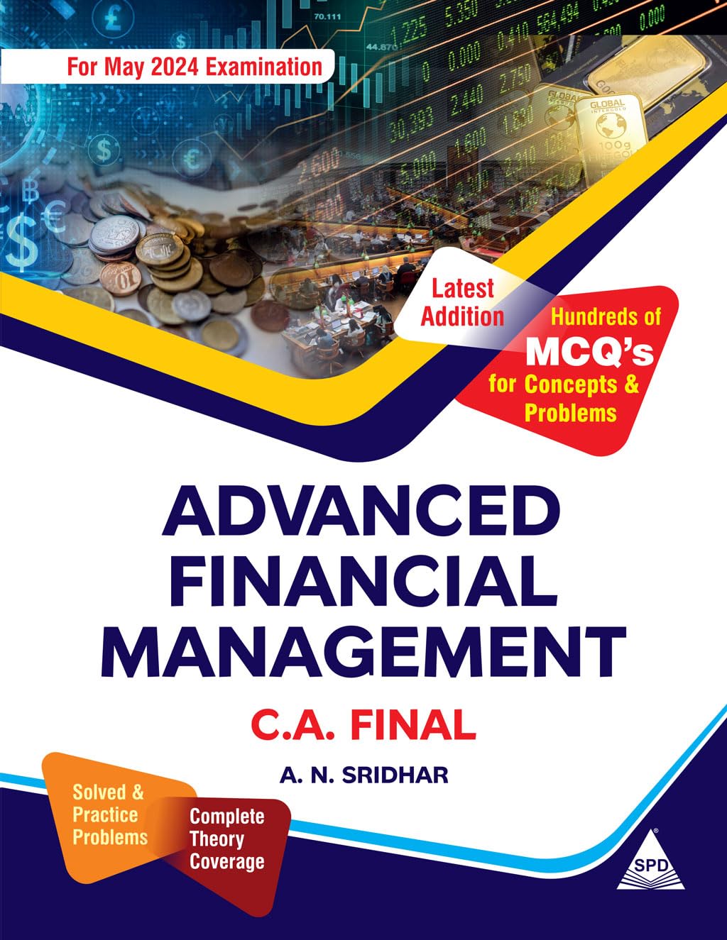 Buy Advanced Financial Management for C.A. Final - For May 2024 ...