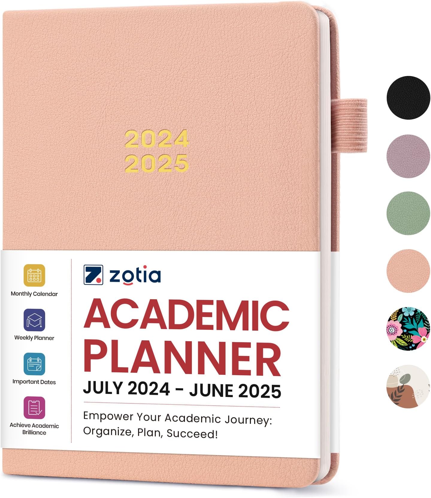 Amazon.com : Academic Planner 2024-2025, Monthly & Weekly Calendar ...