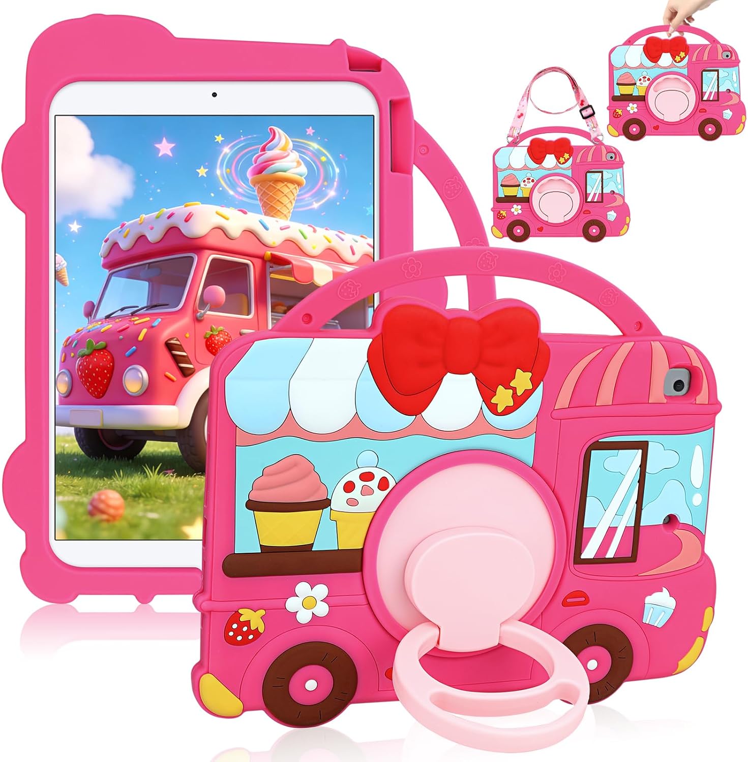 Amazon.com: HianDier for iPad 9th 8th 7th Generation Case for Kids ...