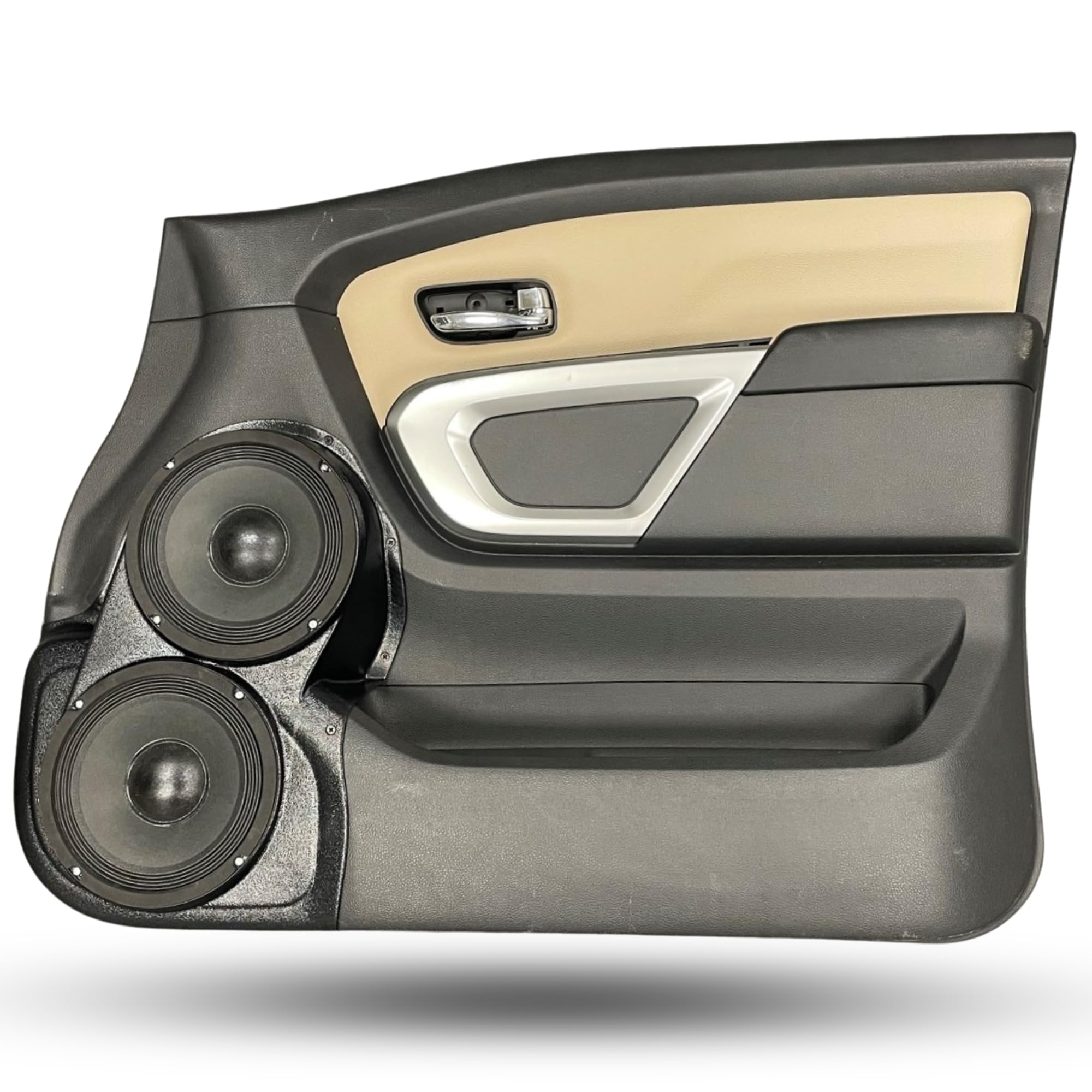 Custom Car Audio Door Custom Speaker Pods Dual 6 1/2″ For Front Door