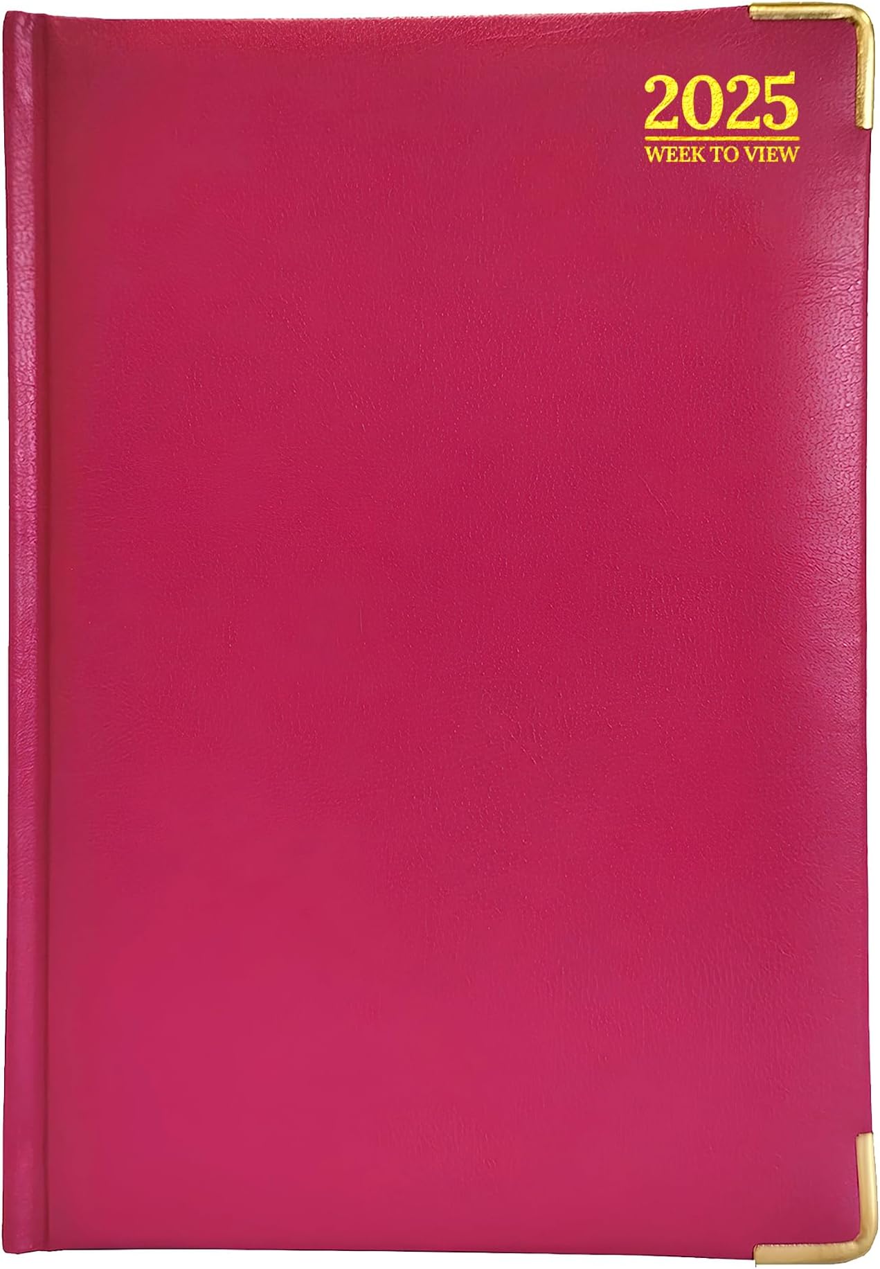 Invero 2025 Week To View Diary A5 Hardback Diary - Jan 2025 to Dec 2025 ...