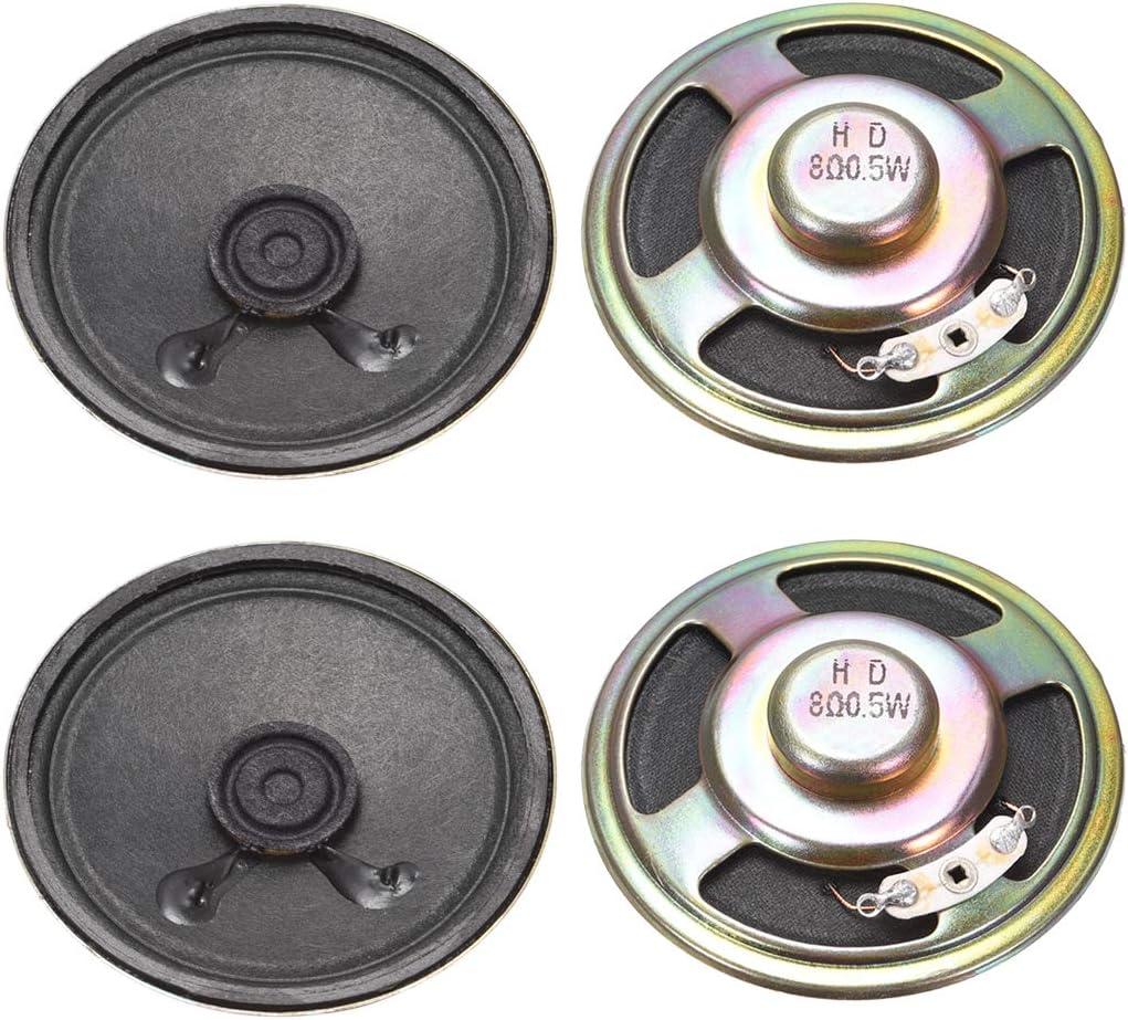 Amazon.com: Visaton 2-Inch Round Frame Miniature Speaker K50-8 2W 8-Ohm ...