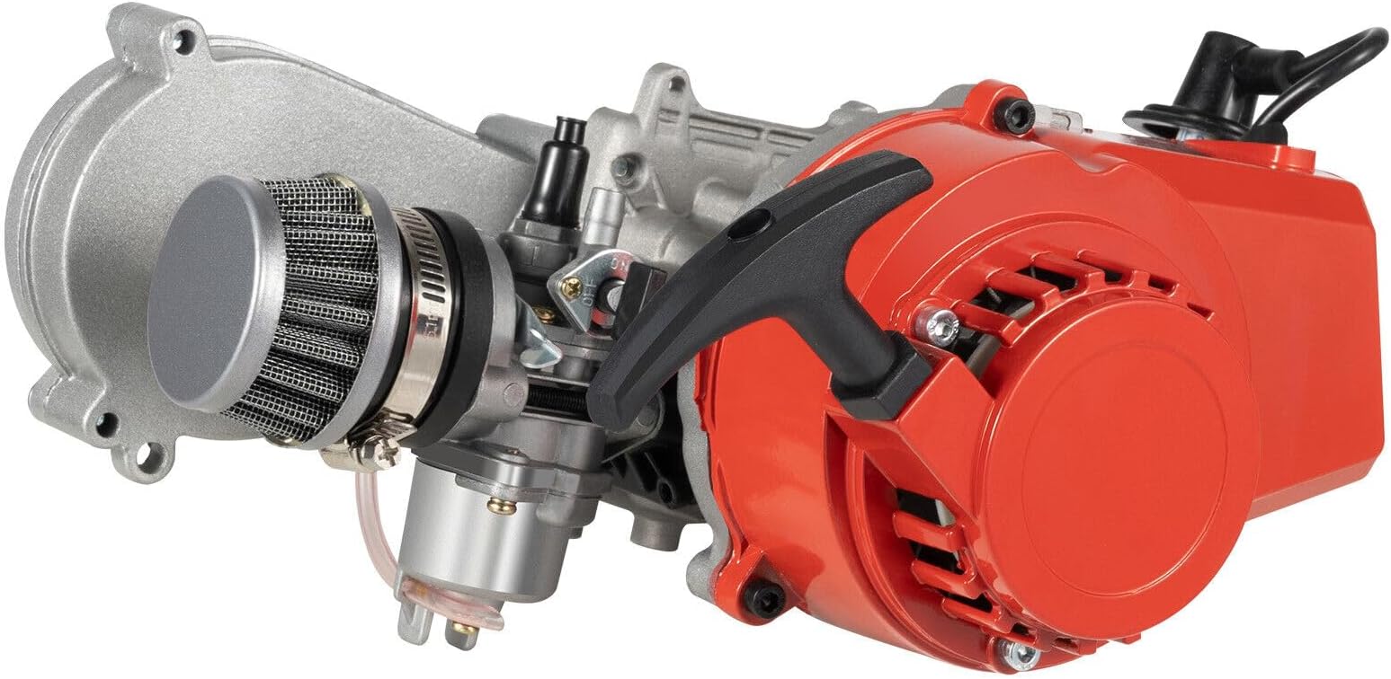 Amazon.fr : 49cc Moteur 2 Temps Moteur, pocket quad thermique Moteur ...