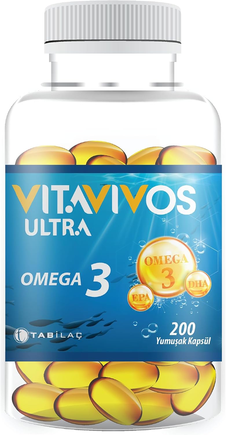Vitavivos Ultra Omega 3 200 Yumuşak Kapsül : Amazon.com.tr: Sağlık ve Bakım