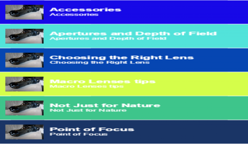 Macro Lenses tips - App on Amazon Appstore