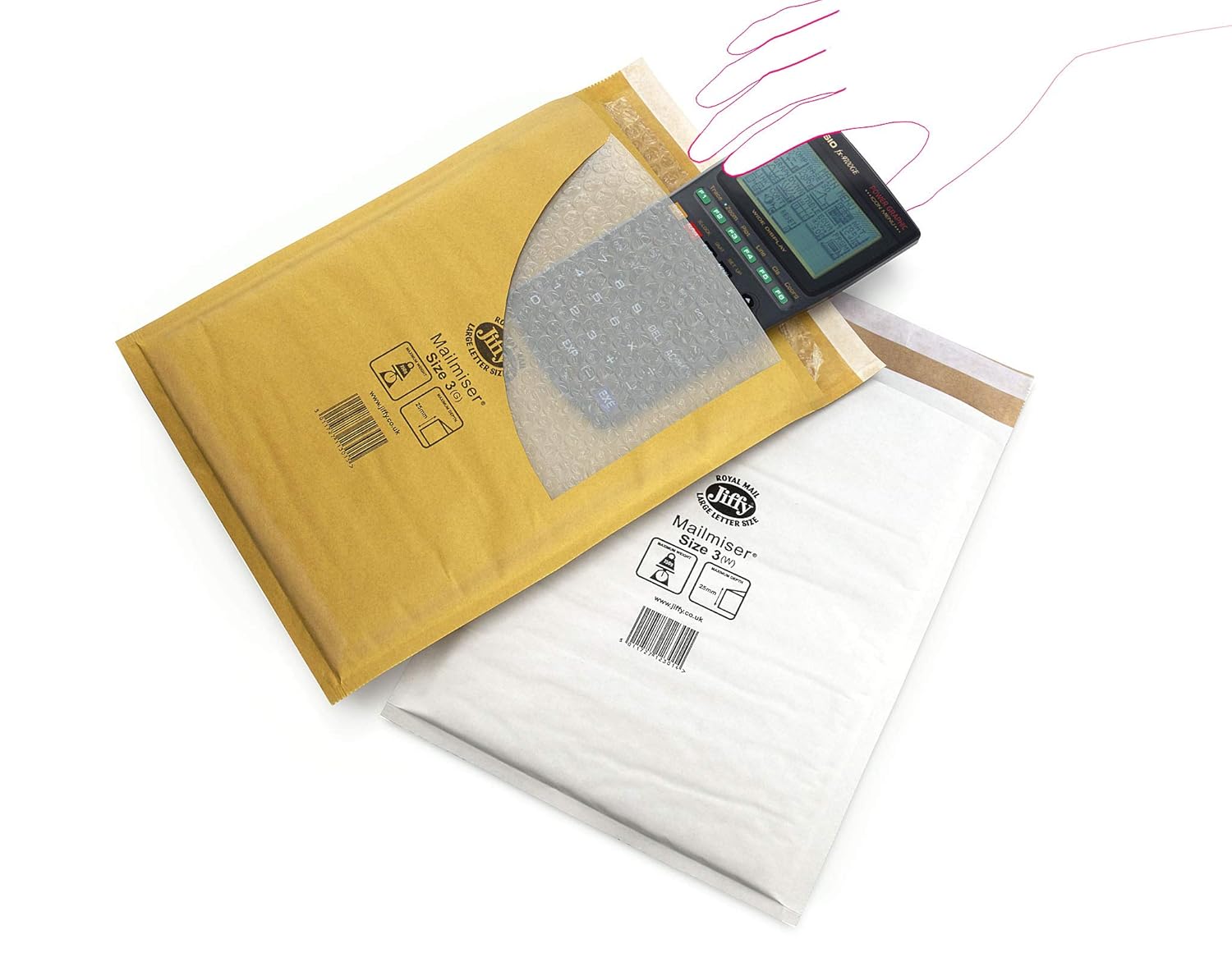 Amazon.com: Mail-Lite Postal Bags Bubble Lined Postal Bags (Pack of 100 ...