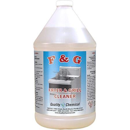 Amazon.com: Commercial Fryer and Grill/Griddle Cleaner/Mixture of ...