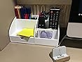Osco, Schreibtisch-Organizer, Acryl, transparent weiß : Amazon.de ...