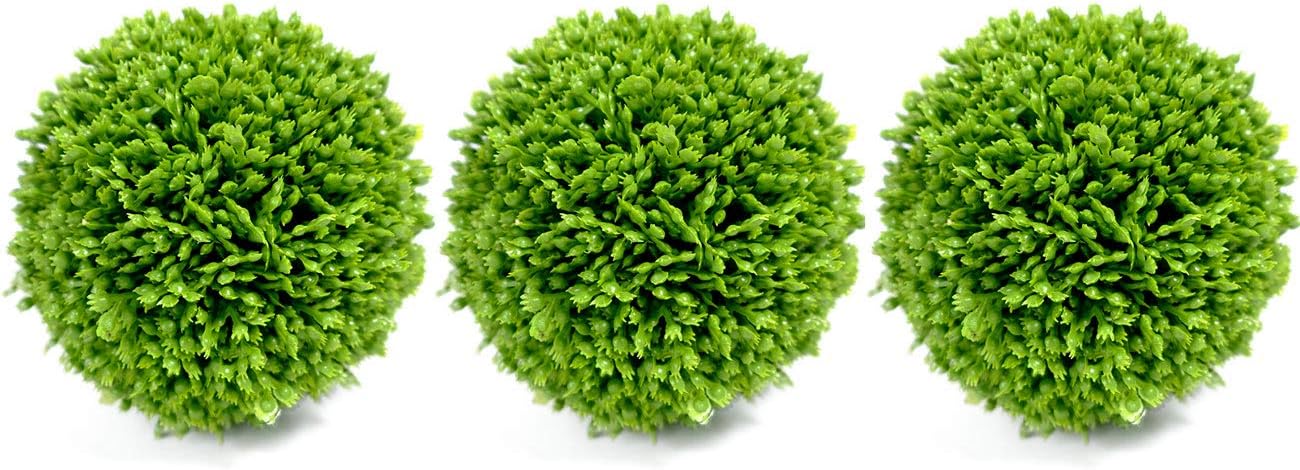 Amazon.com: Bibelot Artificial Green Plant Decorative Balls, Indoor ...