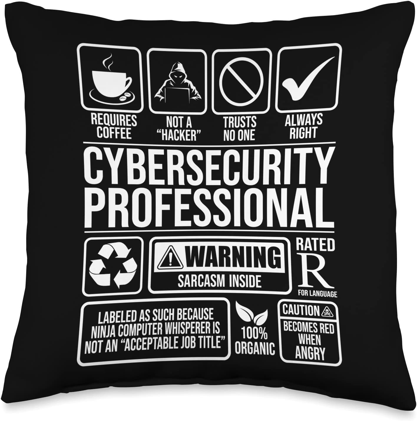 Amazon.com: Cyber Security Shirts Cybersecurity Professional-Hacker ...