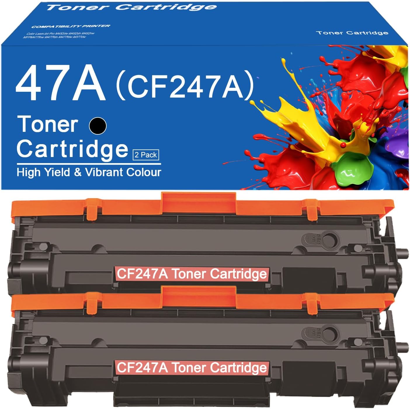Amazon.com: 47A CF247A Black Toner Cartridges High Yield CF247A Toner ...