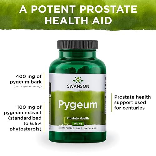 Snapklik.com : Pygeum - 400mg Herbal Supplement For Male Prostate ...