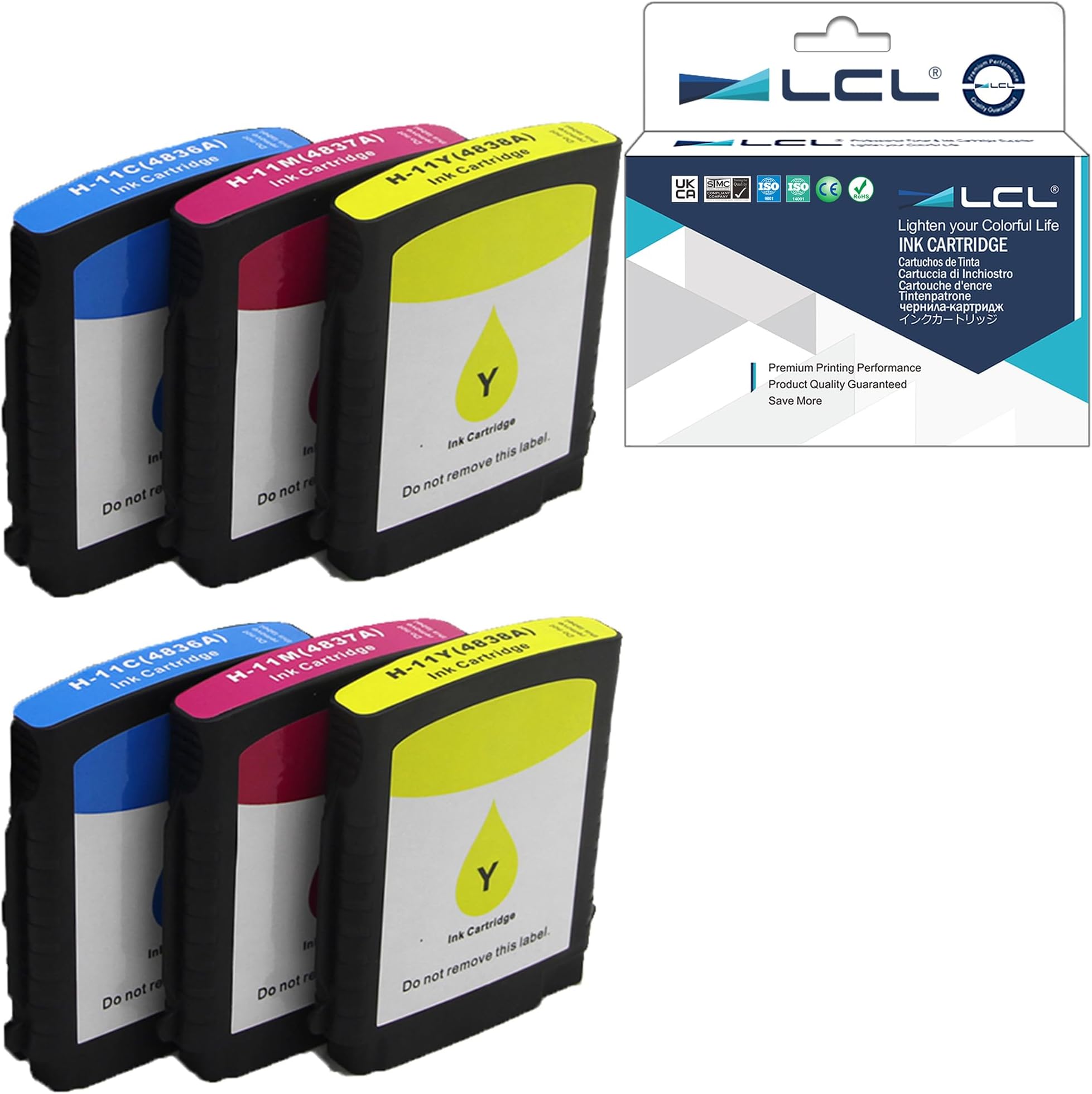 Amazon.com: HP 82 Yellow 69-ml Genuine Ink Cartridge (C4913A) for ...