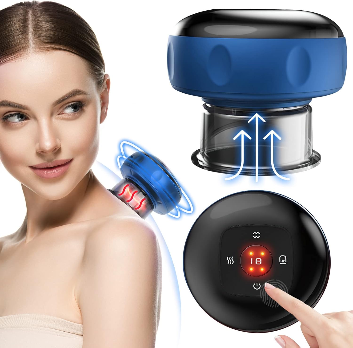 Amazon.com: Electric Cupping Therapy Set, Cupping Kit for Massage ...