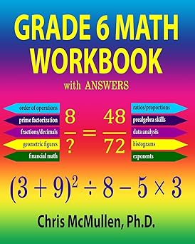 Grade 6 Math Workbook with Answers (Improve Your Math Fluency ...