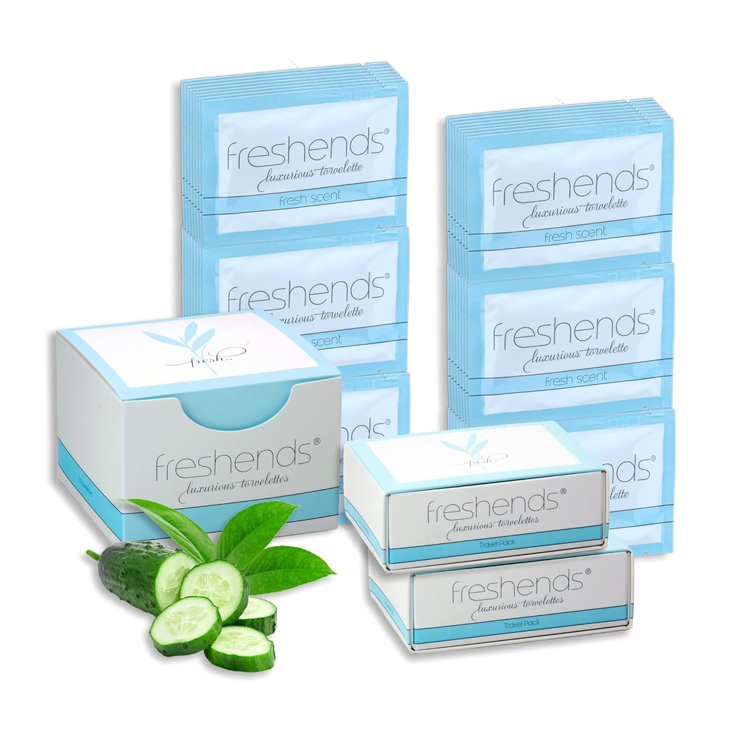 Amazon.com: Freshends Luxurious Towelette Bundle Flushable Wipes for Adults, Flushable Toilet ...