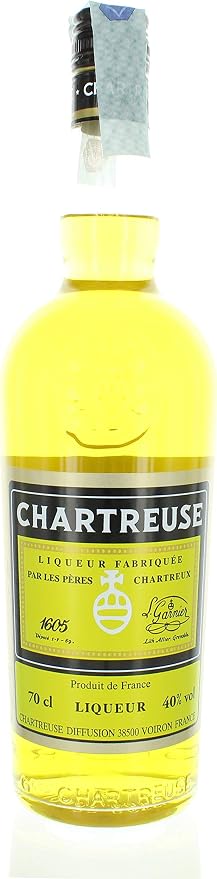 Chartreuse 43% ABV Yellow, 70 cl : Amazon.co.uk: Grocery