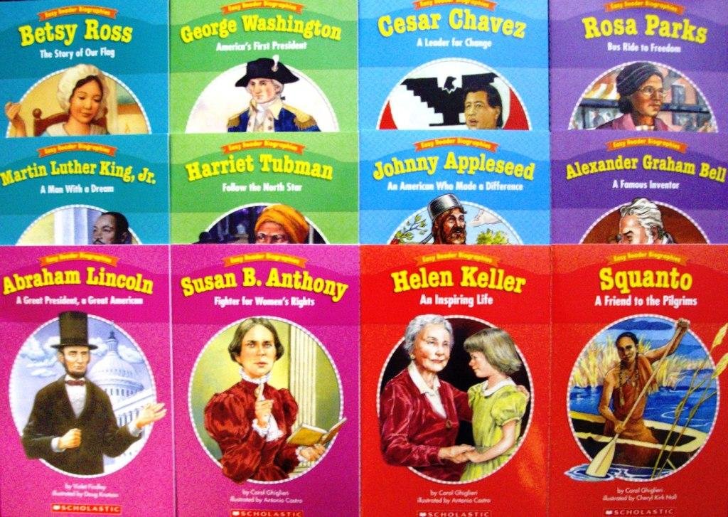 Amazon.com: New Set 12 Levelled Biography Readers Scholastic Easy ...