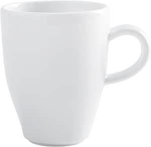 KAHLA Coffee Lovers Range 0.32 Litre White Porcelain Coffee Tea Hot Chocolate Mug Set of 2 ...