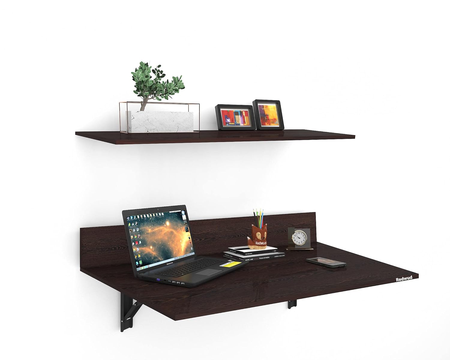 Redwud Taani Engineered Wood Décor Wall Shelf | Floating Wall Shelf ...