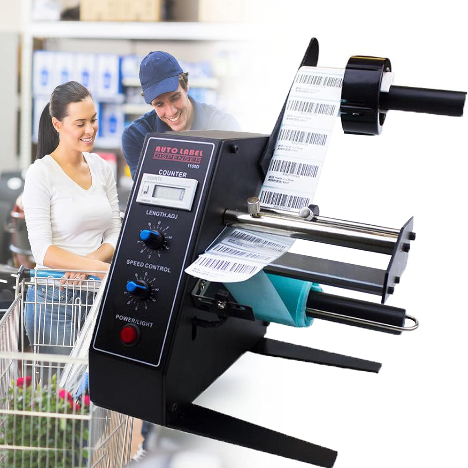 Amazon.com: Automatic Label Dispenser Electric Label StripperSpeed ...