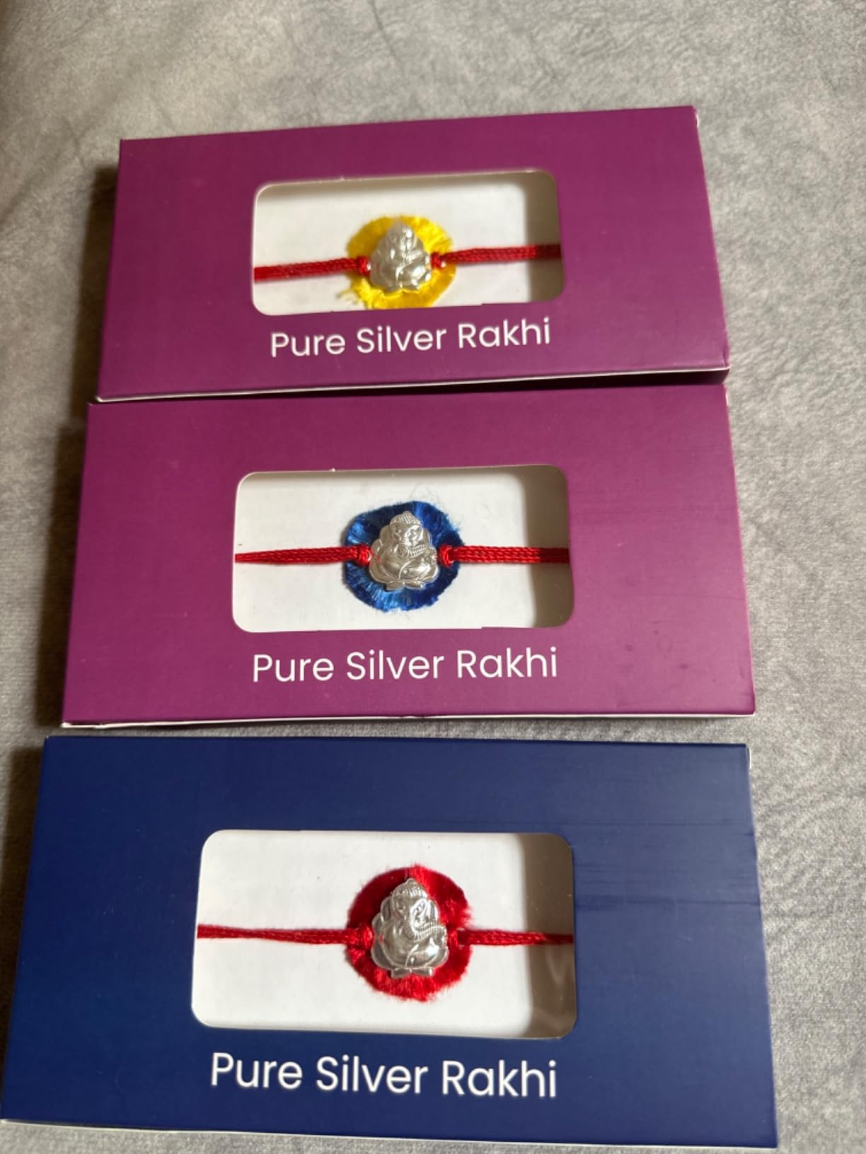 Buy SIVTRA 925 Pure Silver Rakhi Bracelet for Brother, Silver Rakhi for ...