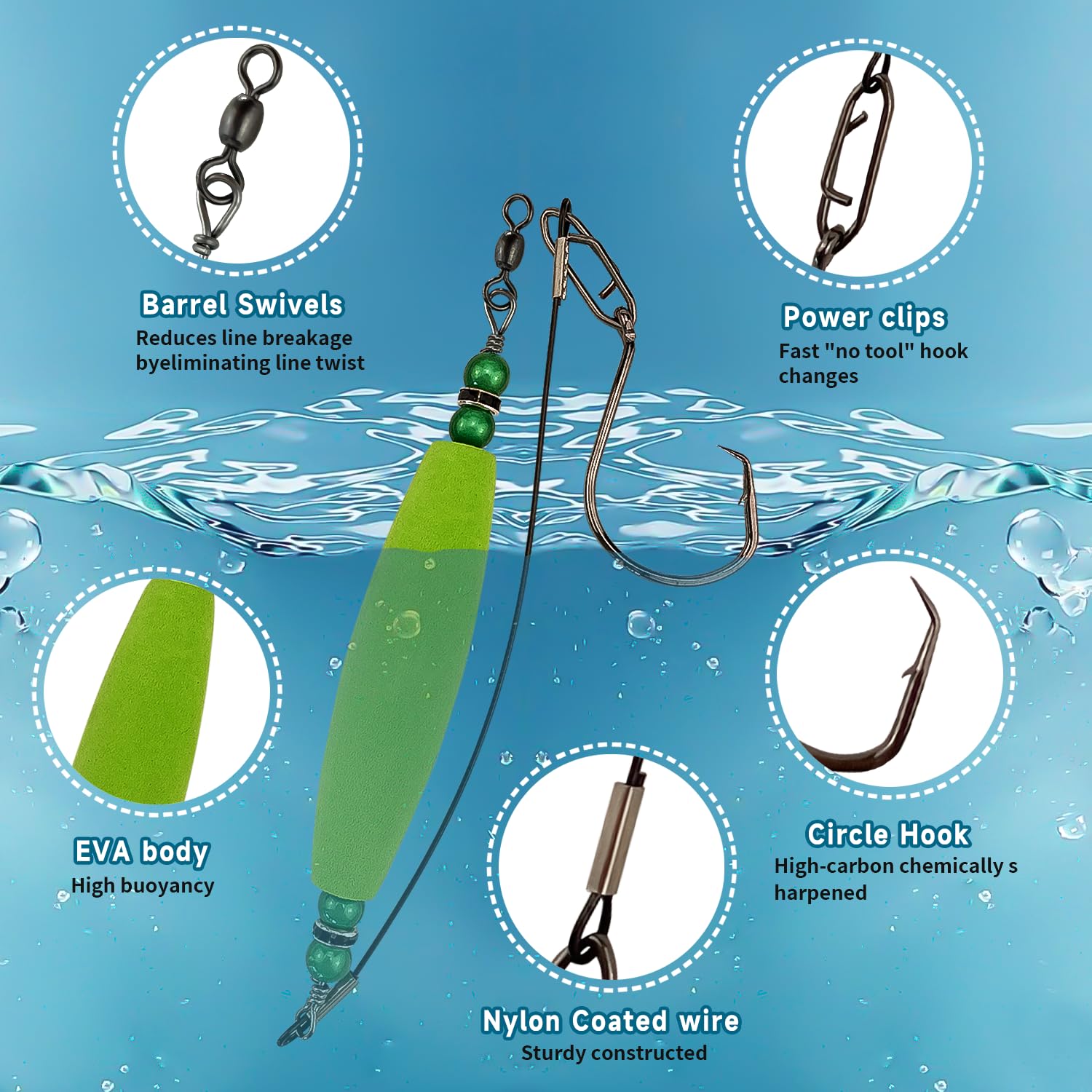 Snapklik.com : Santee Cooper Catfish Rig - Bank Fishing Tackle