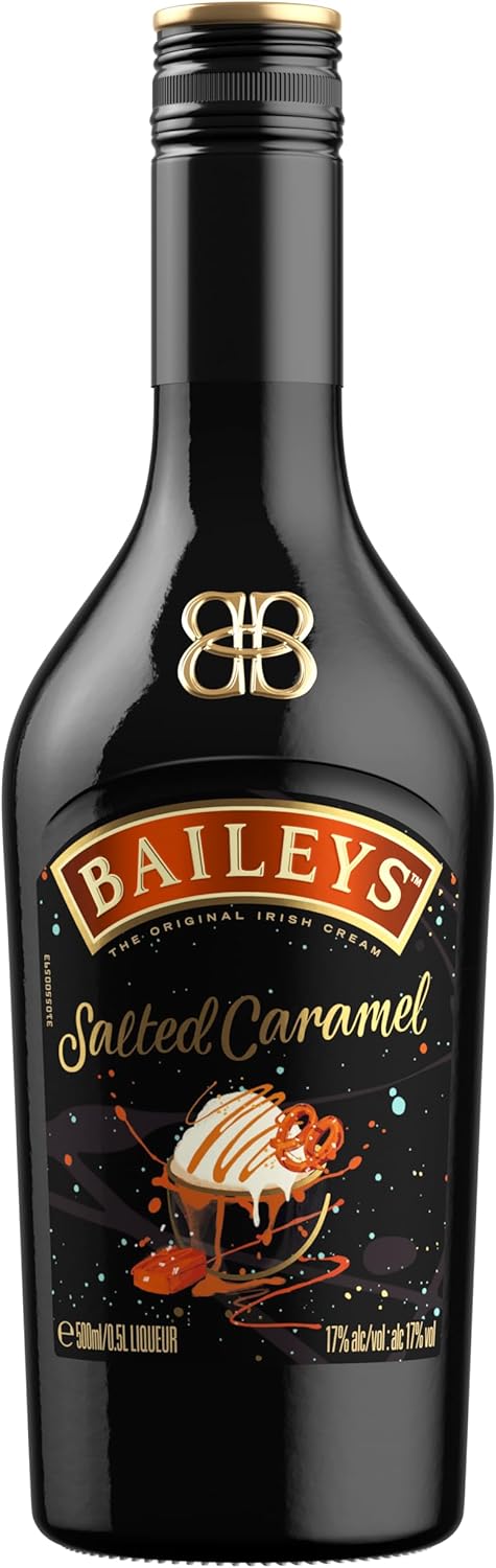 Baileys Salted Caramel Liqueur | 17% vol | 50cl | Blend of Irish Cream ...