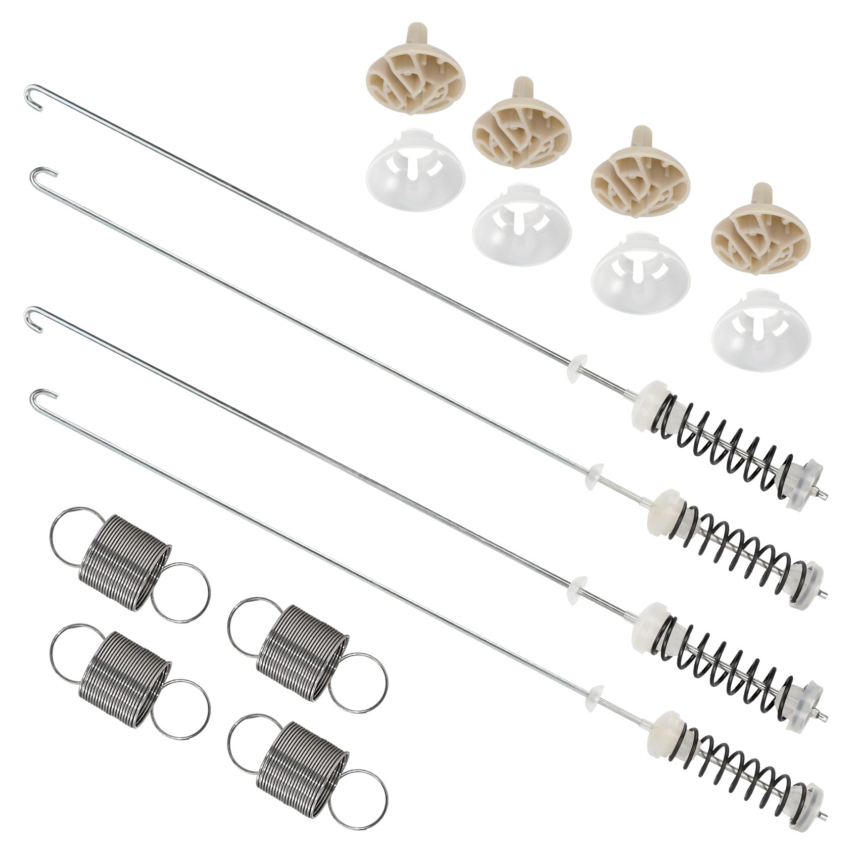 Amazon.com: W10780048 Washer Suspension Rod Kit for Whirl-pool/Ken-more ...