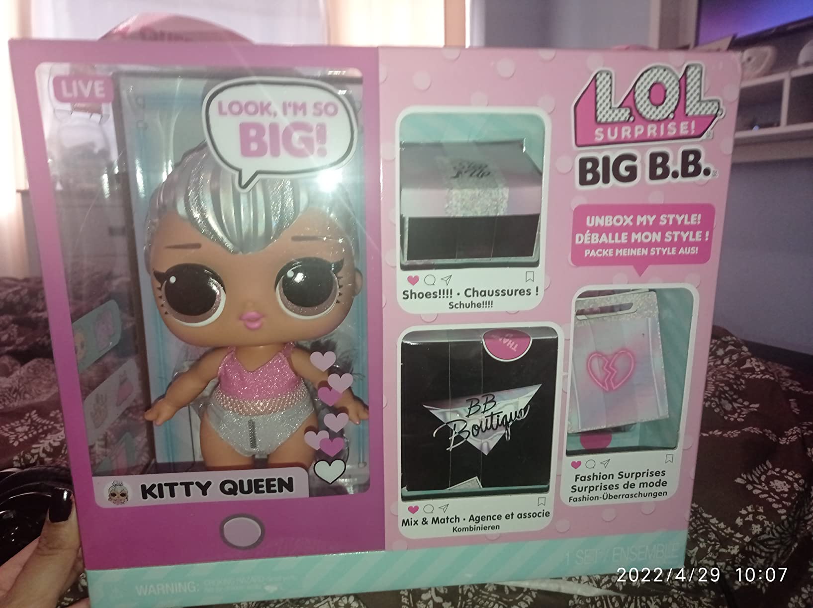 $11/mo - Finance LOL Surprise Big B.B. (Big Baby) Kitty Queen – 11 ...