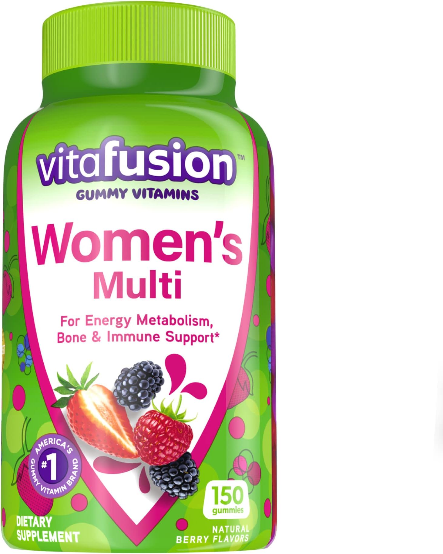Amazon.com: VITAFUSION Women's 50+ Multivitamin Daily Support ...