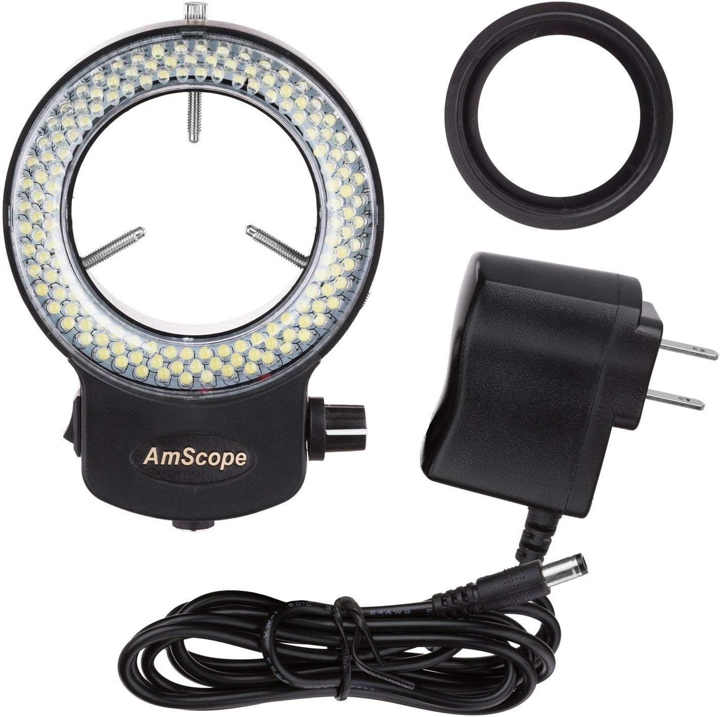 Amazon.com : Light Microscope LED Ring Illuminator, USB Adjustable LED ...