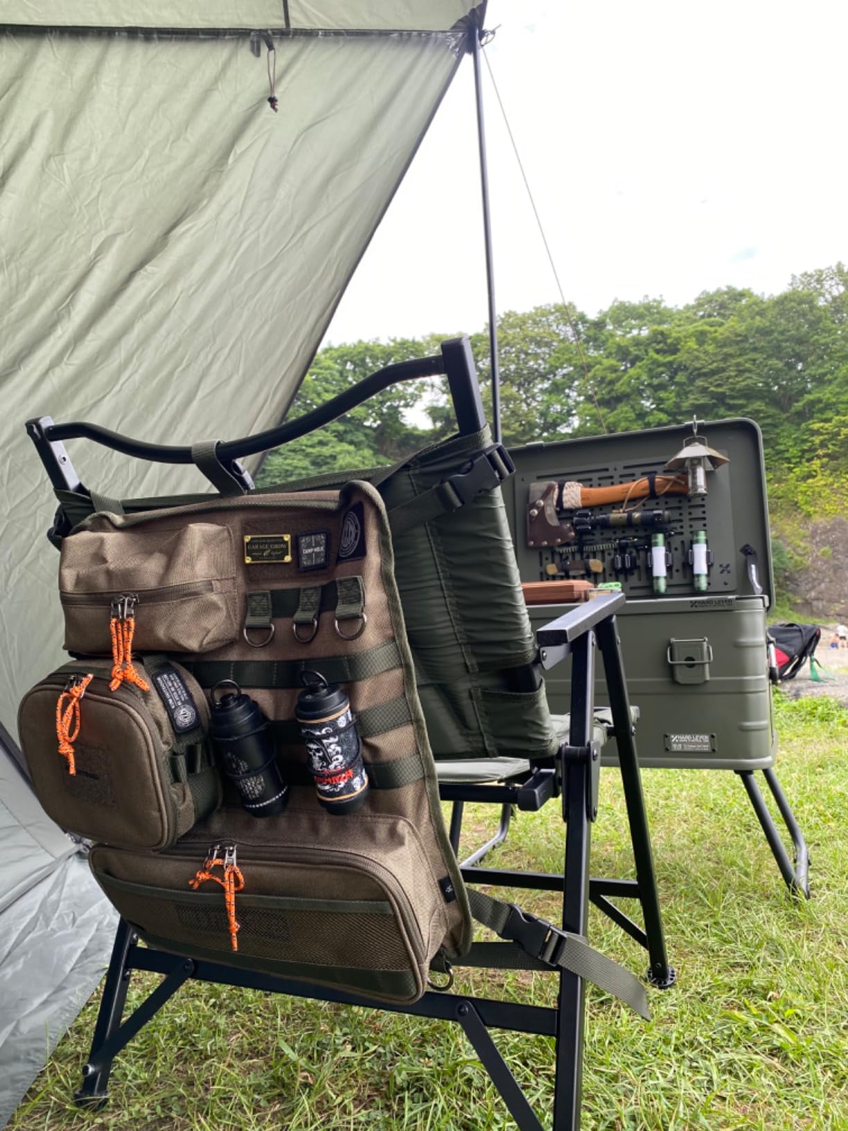 Amazon.co.jp: CAMVIL（ケムビル）アルミボックス60L コンテナボックス キャンプ キャンピング 収納ボックス アウトドア ...