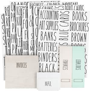 Amazon.com: Talented Kitchen Office & Craft Organization Labels 138 ...