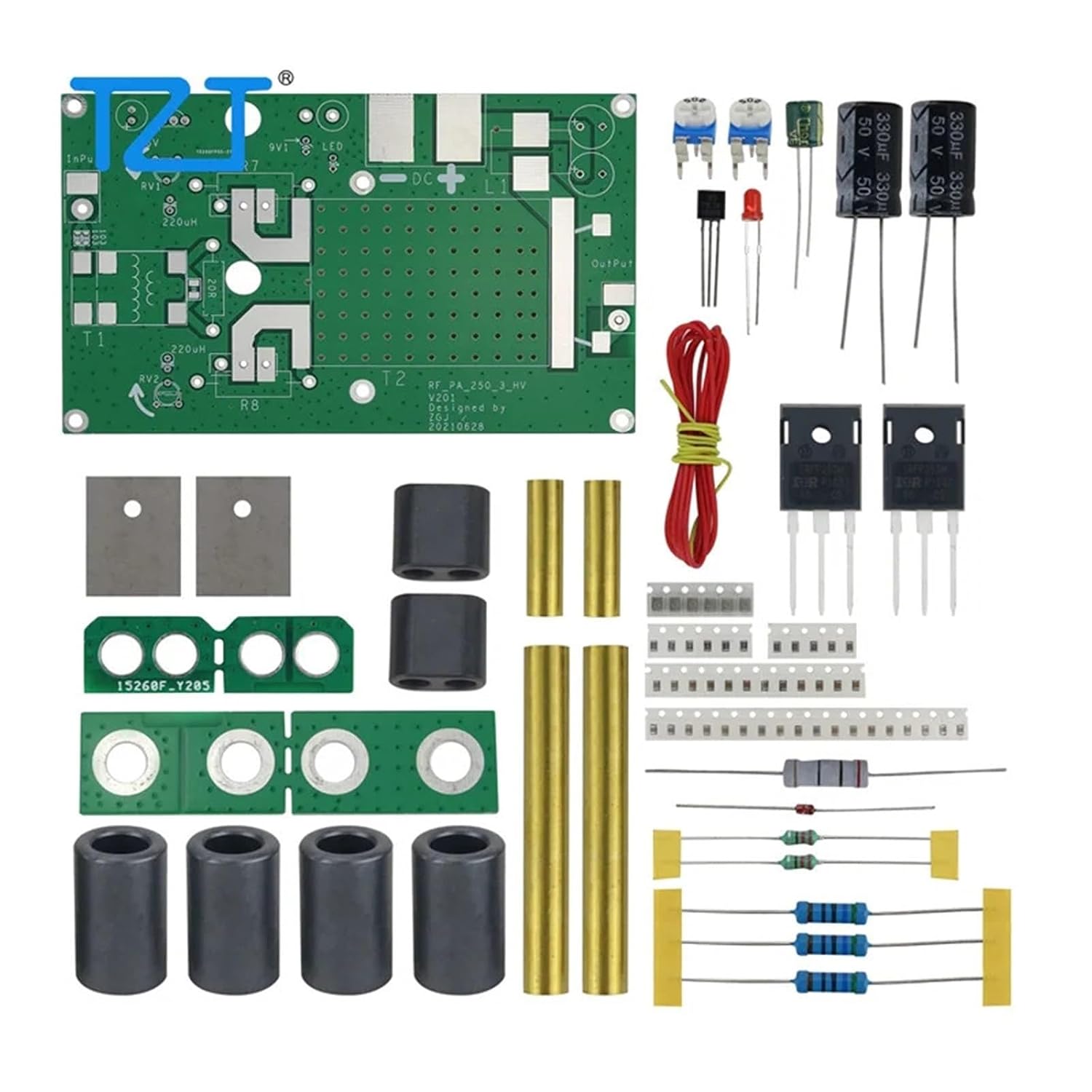 Amazon.com: 1pc 180W Linear Power Amplifier Amp. Kit for Transceiver ...