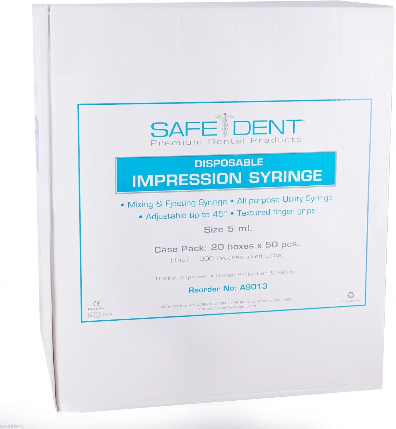 Amazon.com: IMPRESSION SYRINGES 50/BOX