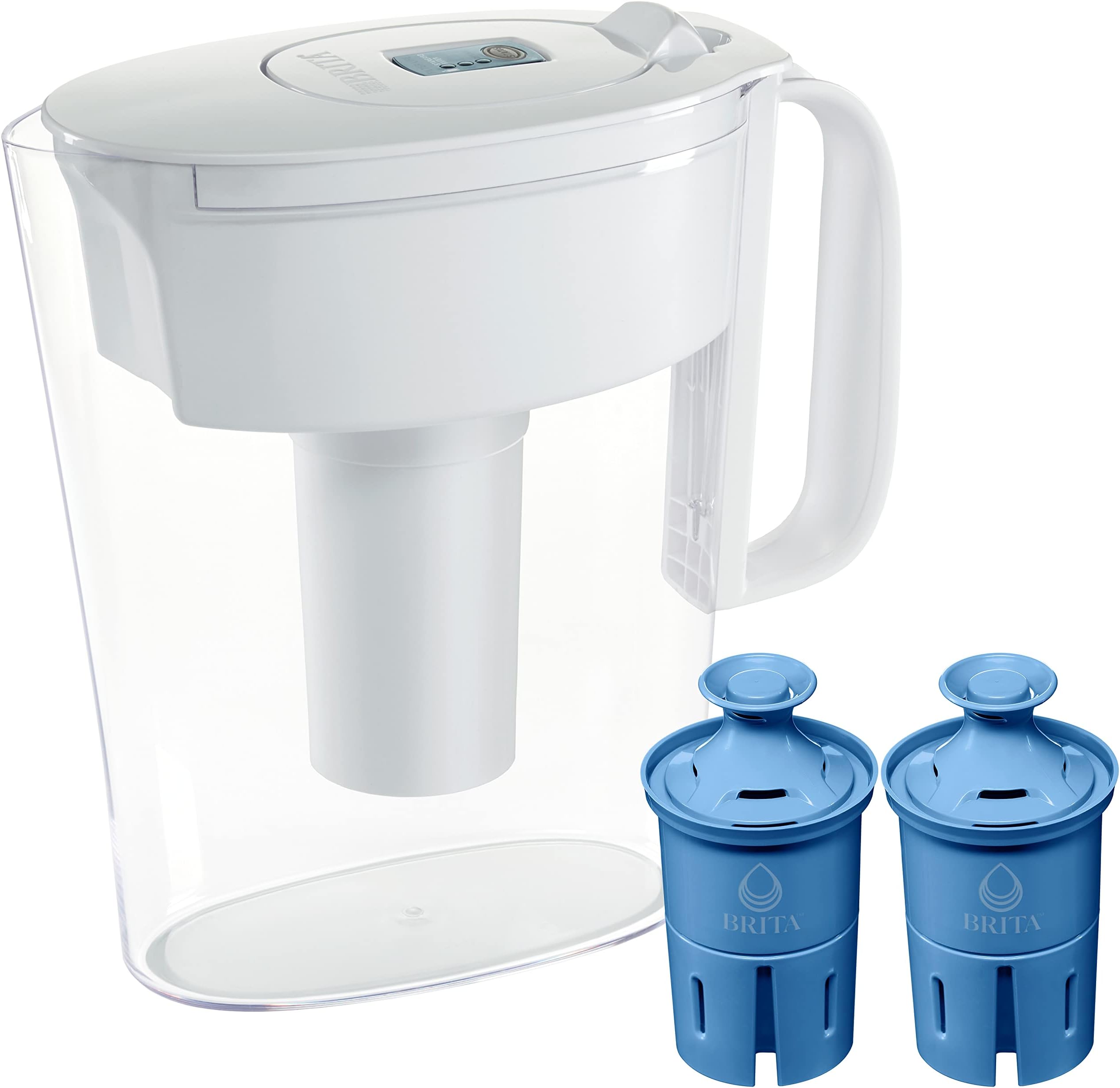 Amazon.com: Brita Water Filter Pitcher for Tap and Drinking Water with ...