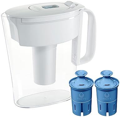 Amazon.com: Brita Water Filter Pitcher for Tap and Drinking Water with ...