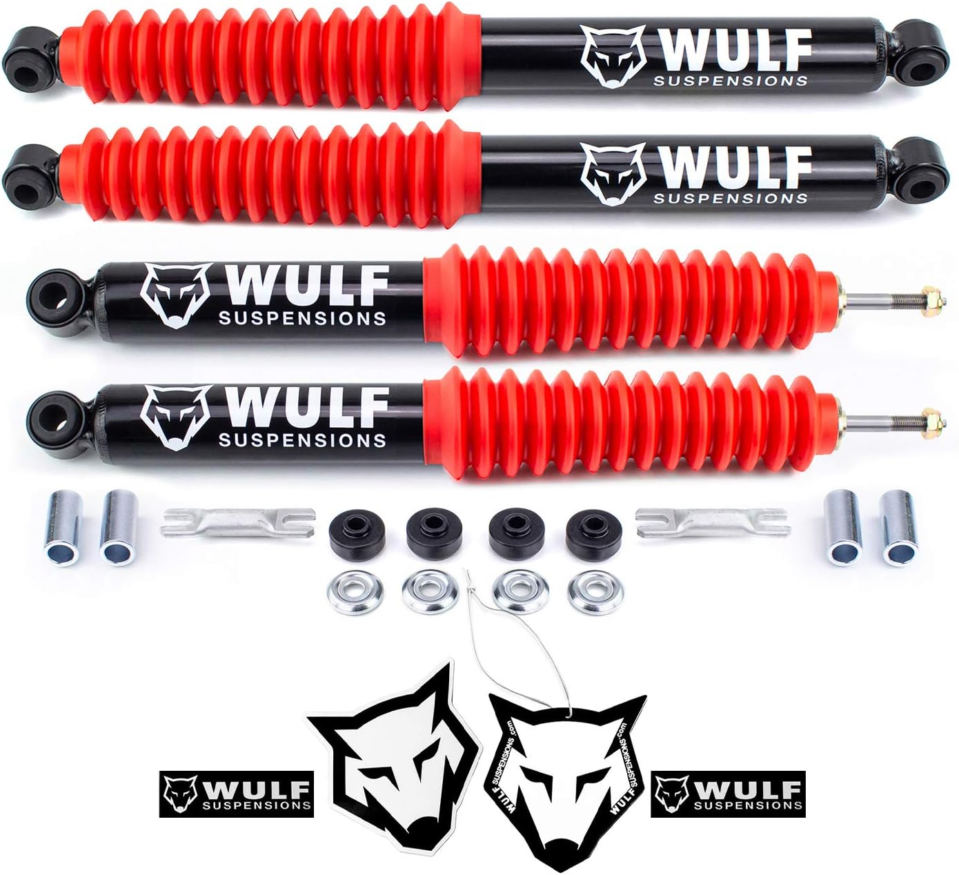 Amazon.com: TORCH Extended Front Shocks (for 2"-4" Lift) for 1998-2011 ...