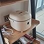Bear Multifunctional 3.5 Cups(Uncooked) Rice Cooker with Steamer and 6 ...