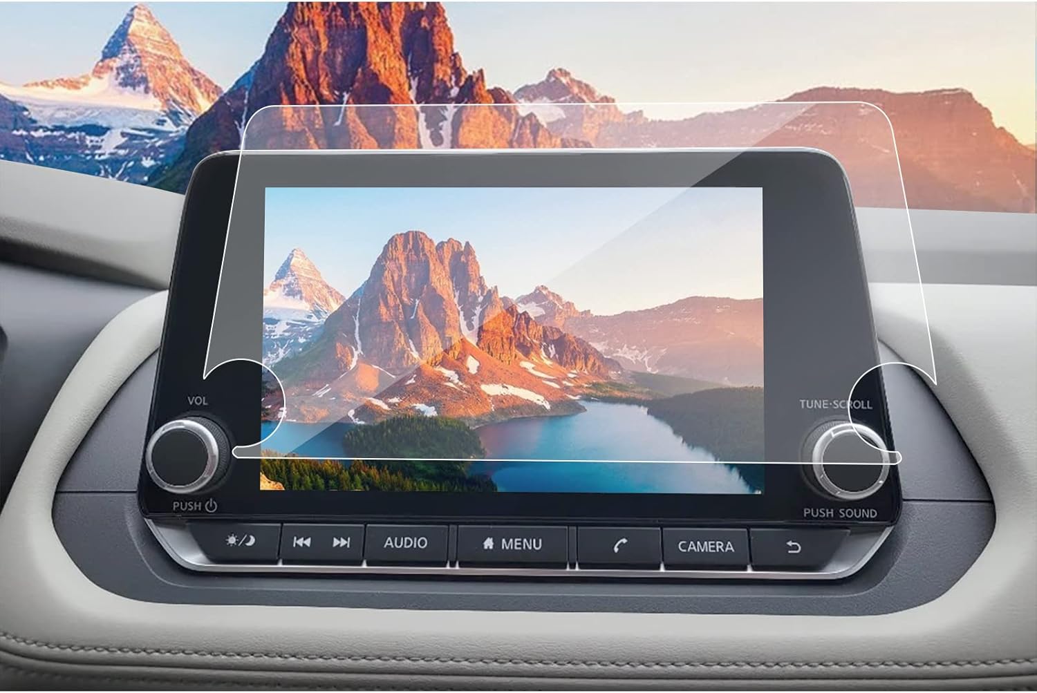 SXCY Tempered Glass Screen Protector Fit for 2021 2022 2023 Nissan ...