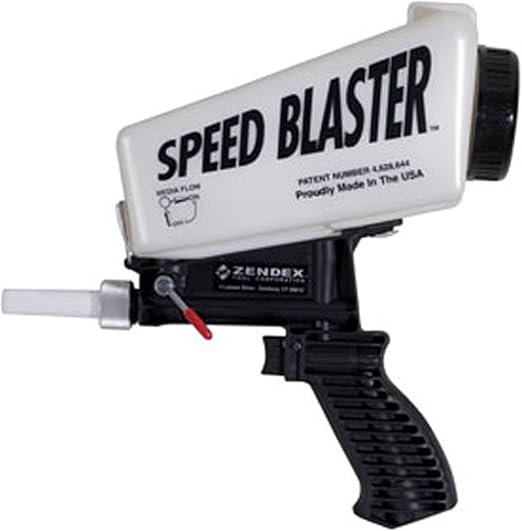 Zendex Tool - SpeedBlaster Portable Media Blaster in White - Handheld ...