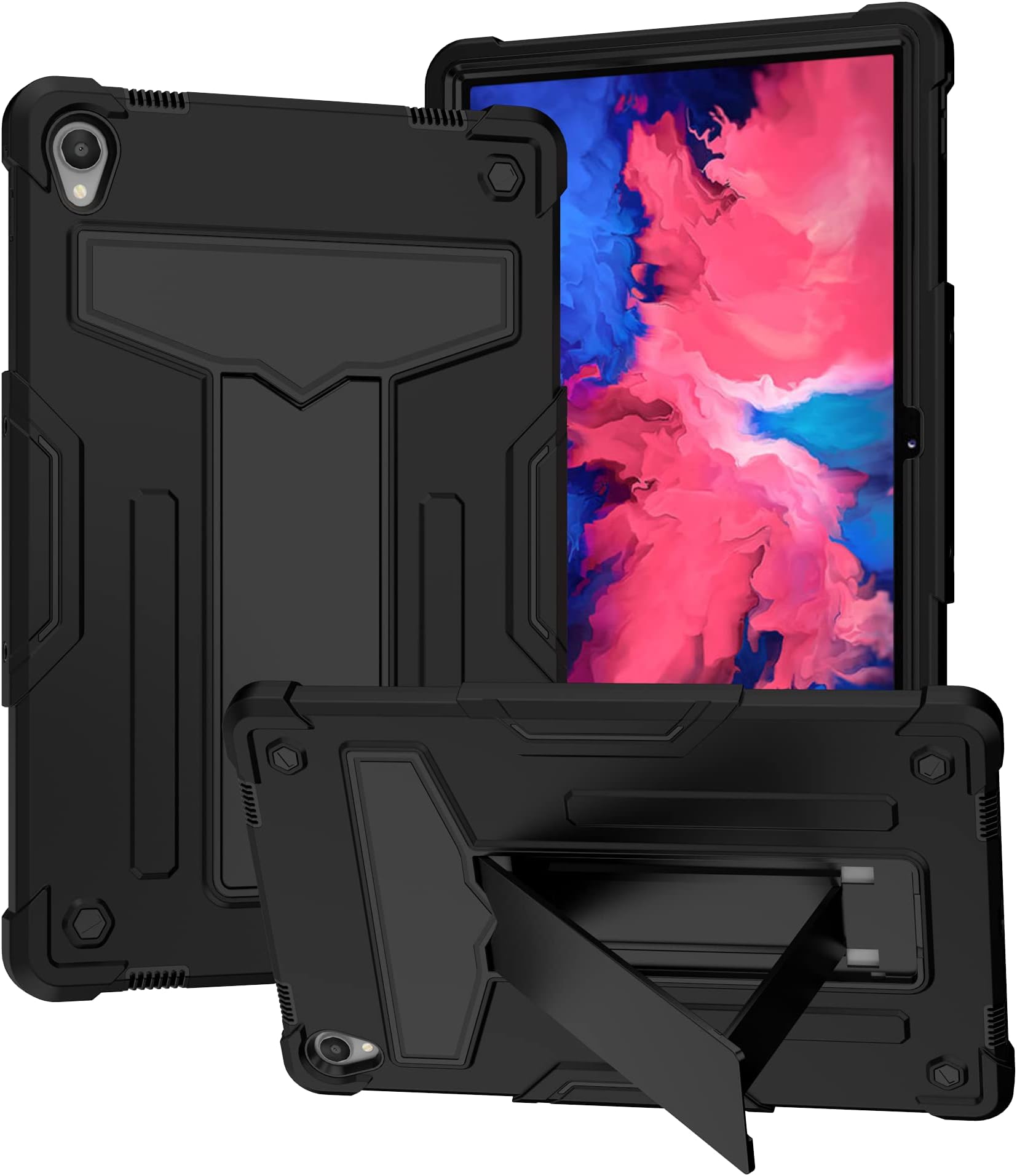 Epicgadget Funda para Lenovo Tab P11 Plus TB-J607 / P11 TB-J606F/TB-J606X - Funda híbrida con ...