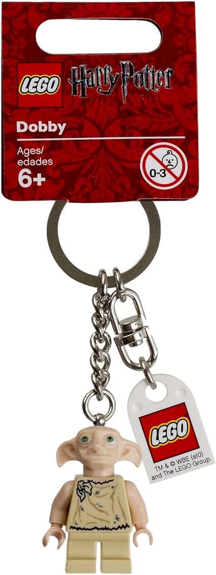 LEGO Harry Potter: Dobby Keychain Keyring : Amazon.co.uk: Toys & Games