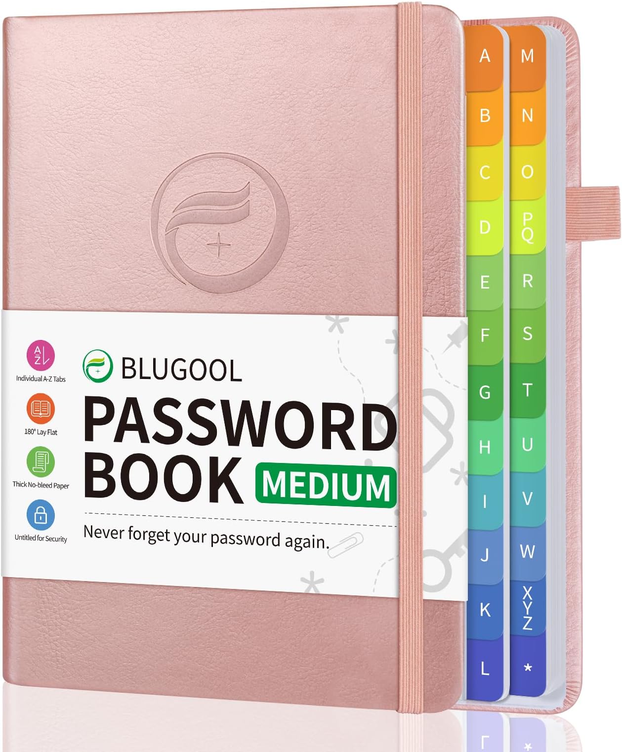 Amazon.com : Password Book with Alphabetical Tabs, Password Keeper Book ...